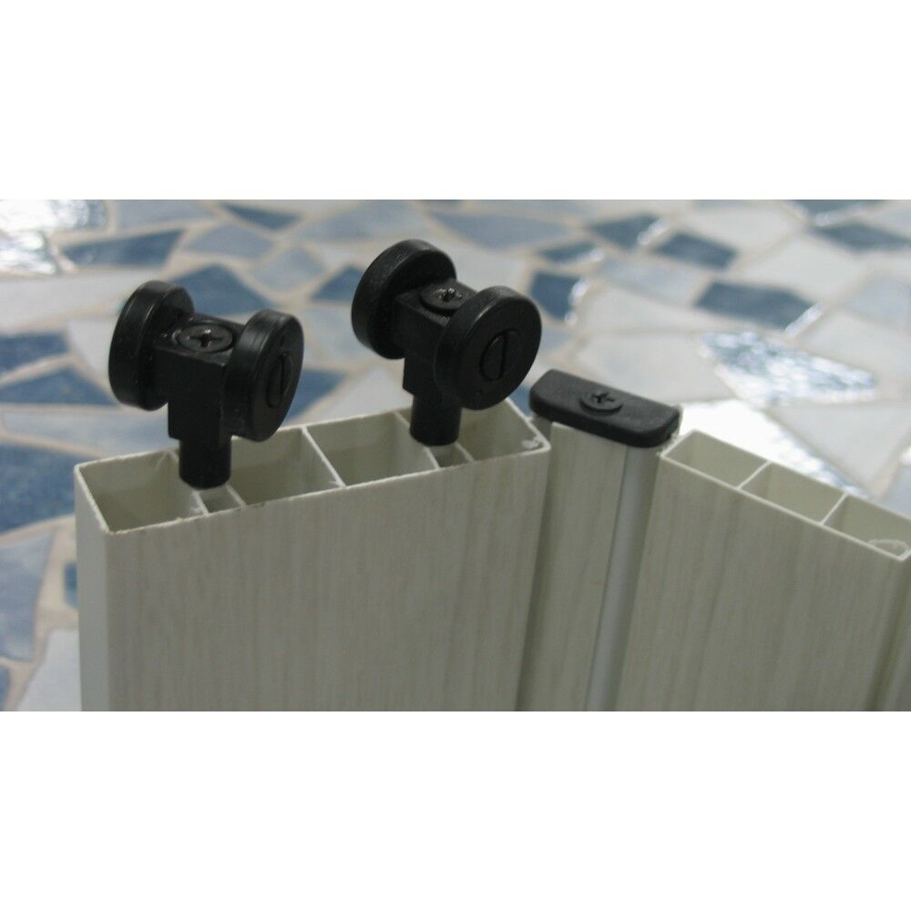 Akordiyon Kapı Tekerliği 18 mm 10 Adet Paket